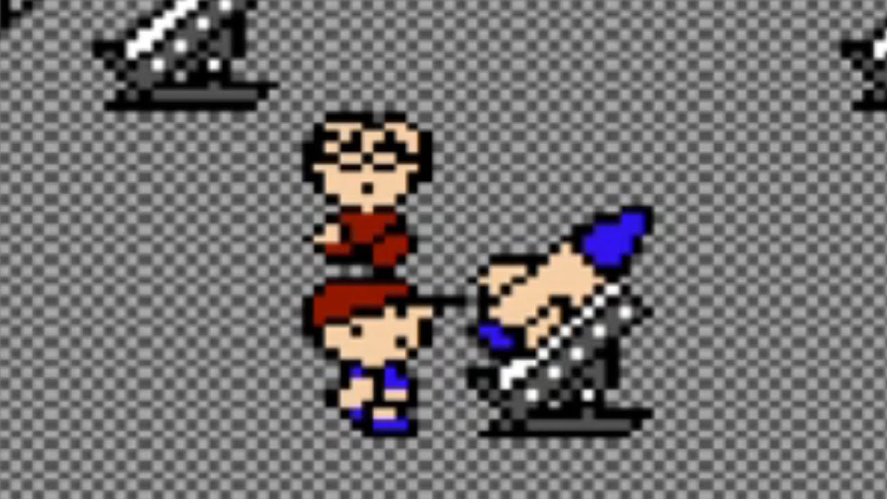 Mother 1 Nes Retrieving Lloyd And Firing The Factory Rocket Youtube