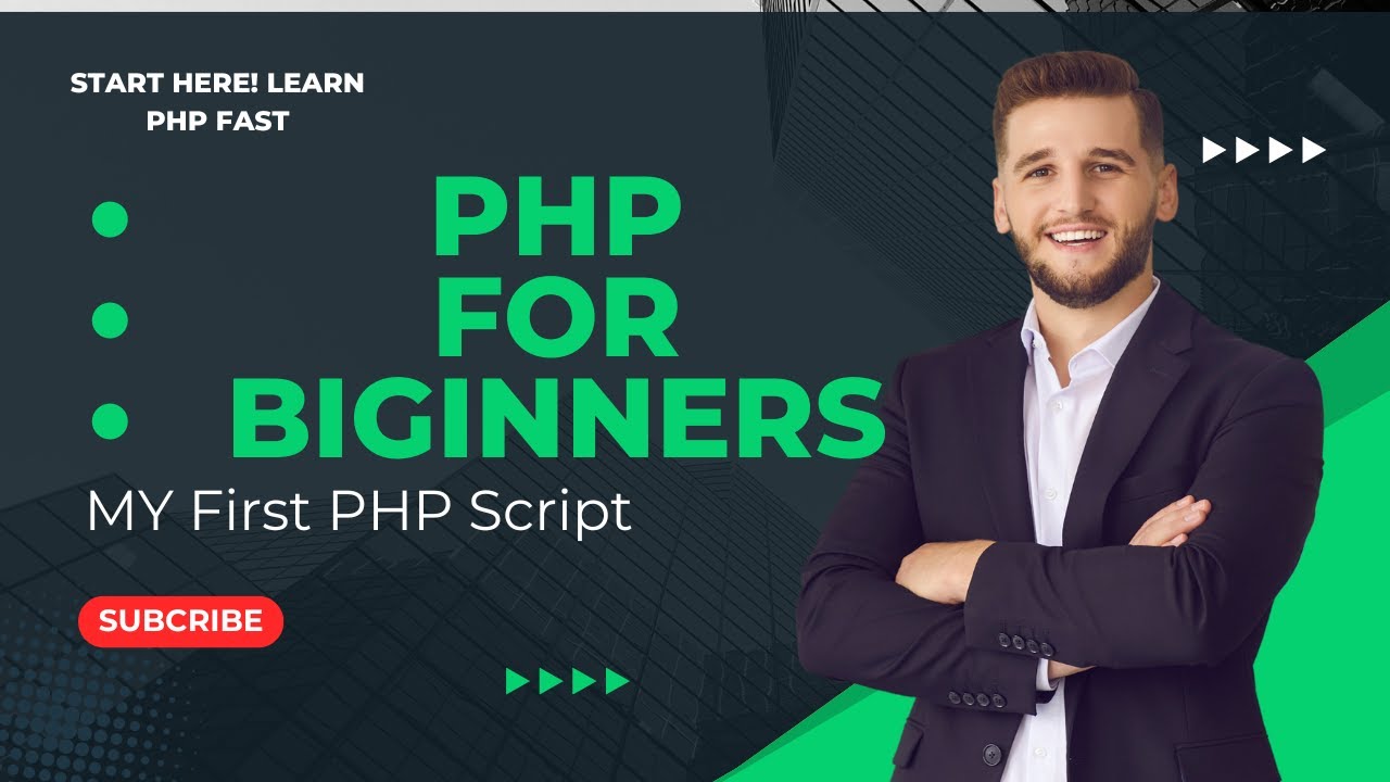 Php For Beginners My First Code Tutorial Youtube