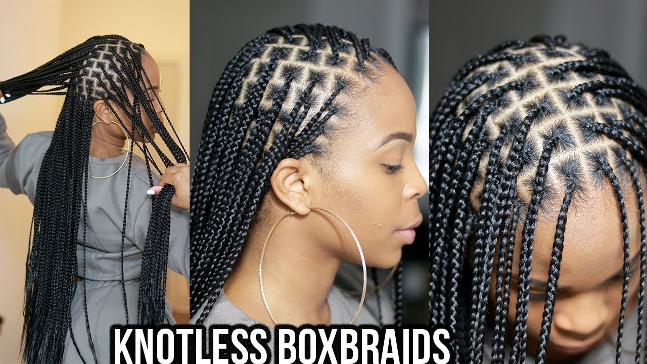 Knotless Box Braid Tutorial Magicfingersstudio 50 Off