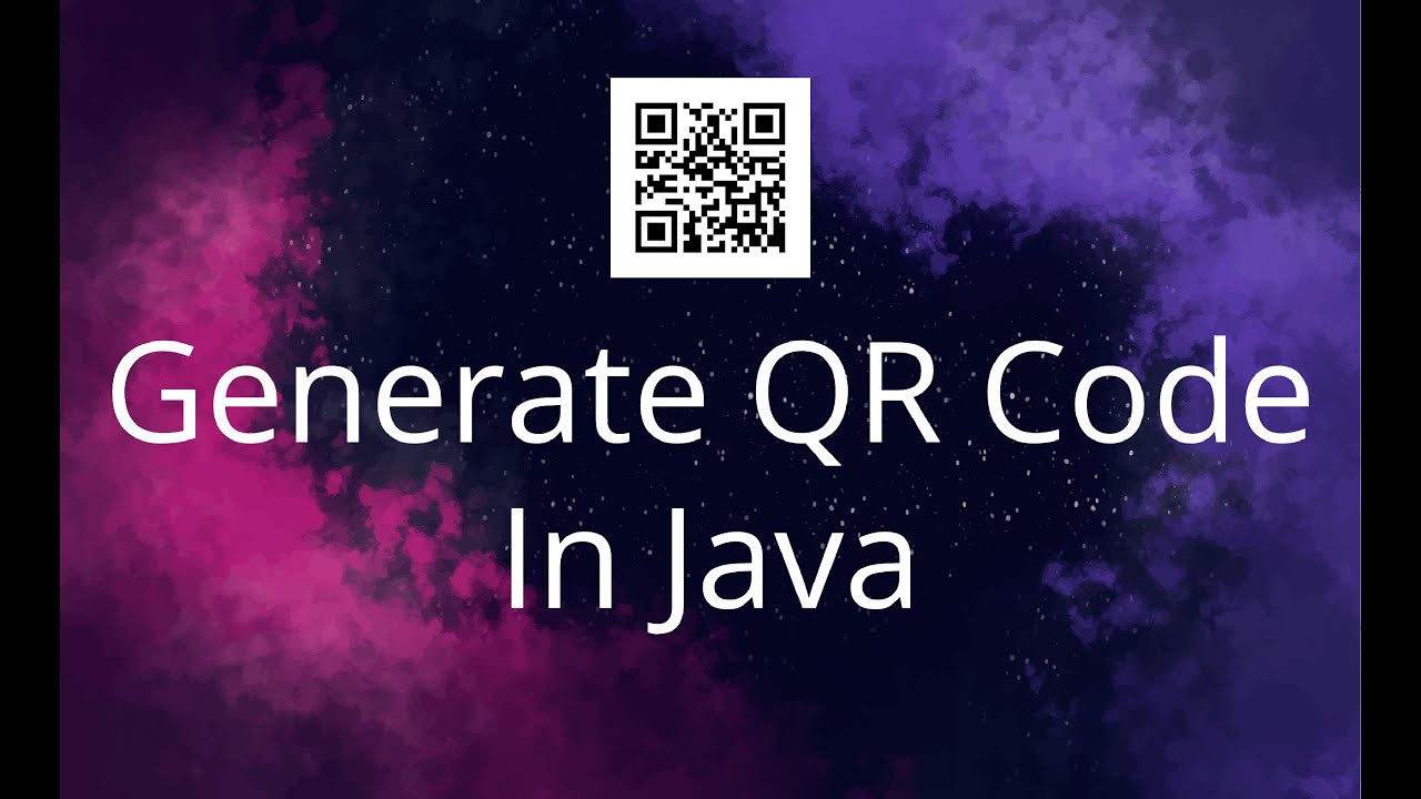 Java Qr Code Generator Zxing Example All Learning