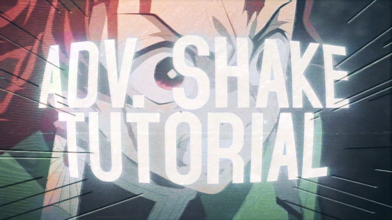 Advanced Shake Effect After Effects Tutorial Youtube