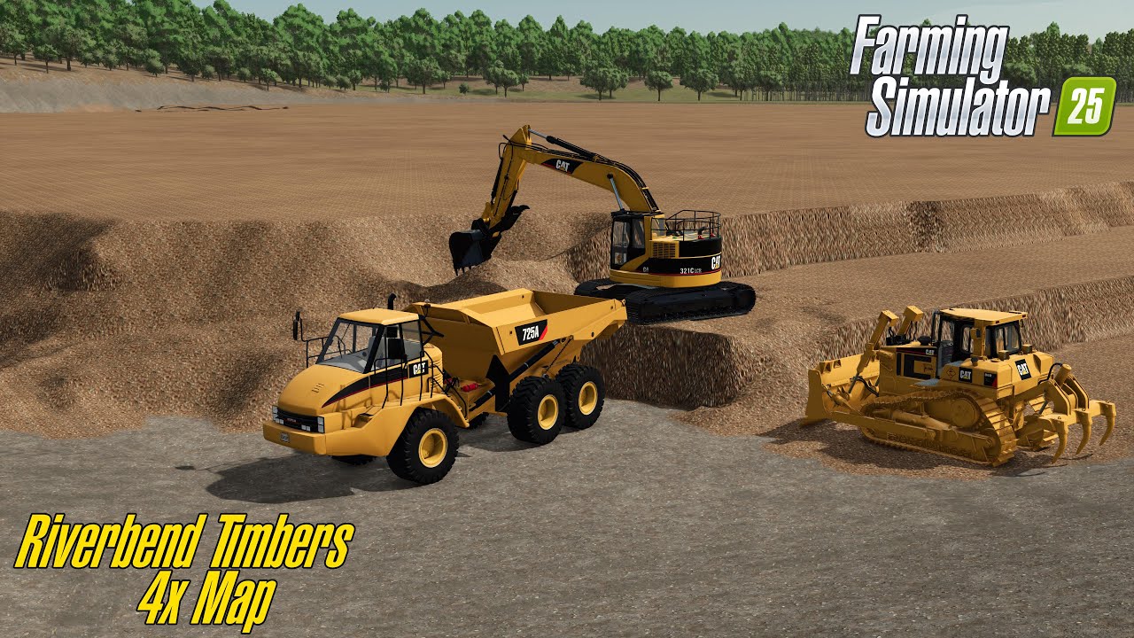 Fs25рџљ Riverbend Timbers 4x Map рџ вђќв пёџ Episode 5 Gold Mining рџљ Farming