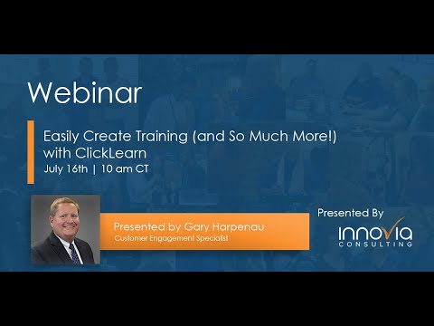 Easily Create Training And So Much More With Clicklearn Youtube