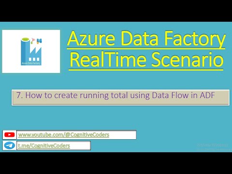 How To Create Running Total Using Data Flow In Adf Azure Data Factory