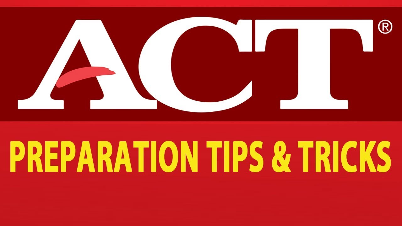How To Prepare For Act Test Youtube