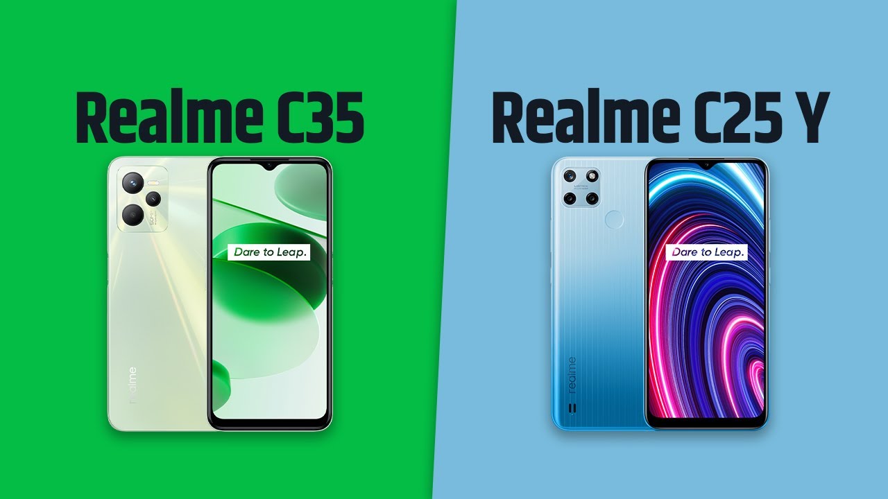 Realme C35 Vs Realme C25 Y Full Review Comparison Youtube