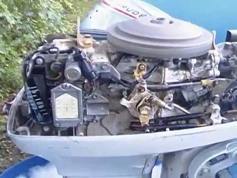 1974 50hp Evinrude Sizzler Youtube