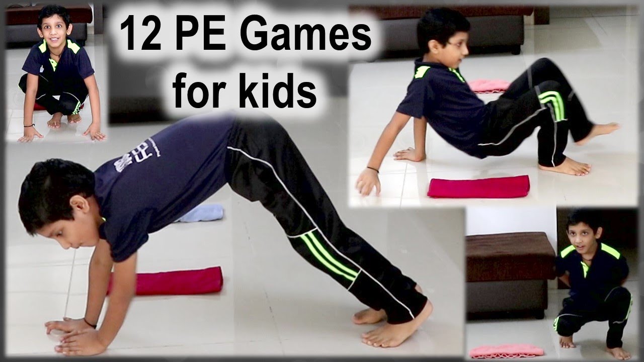 12 Fun Physical Education Games At Home Pe Games Pe Home Learning