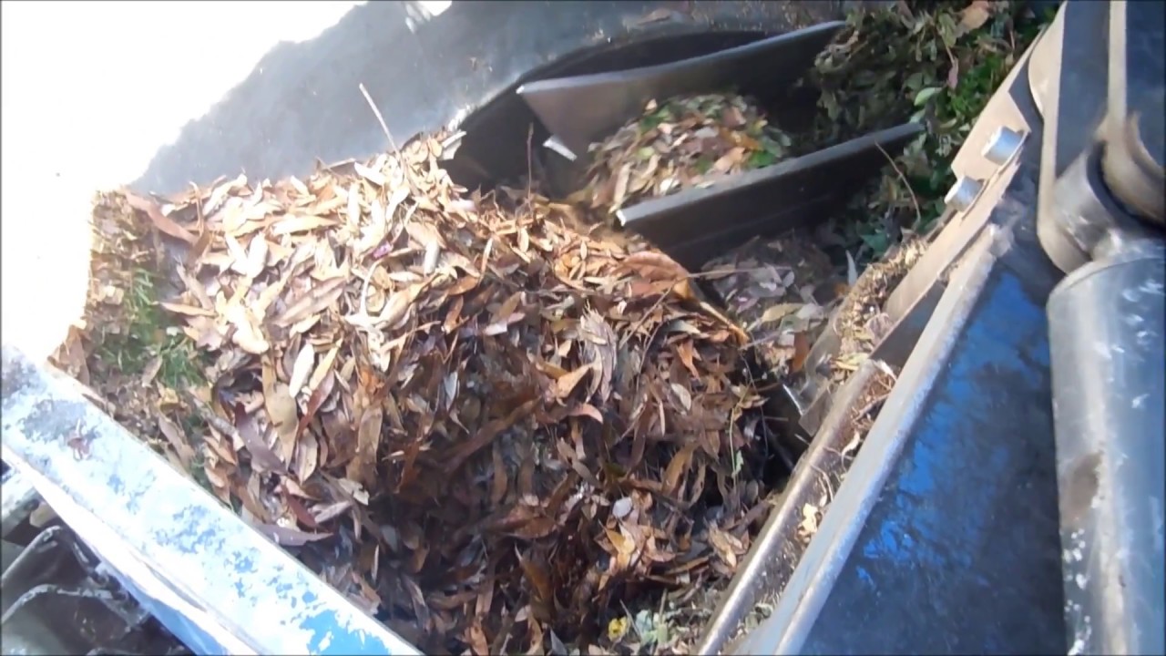 Paddle Packing Green Waste Sidepak Youtube