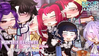 Huntrix Saja Boys Go To School Kpop Demon Hunters Gcmm Glmm Gacha Club ...