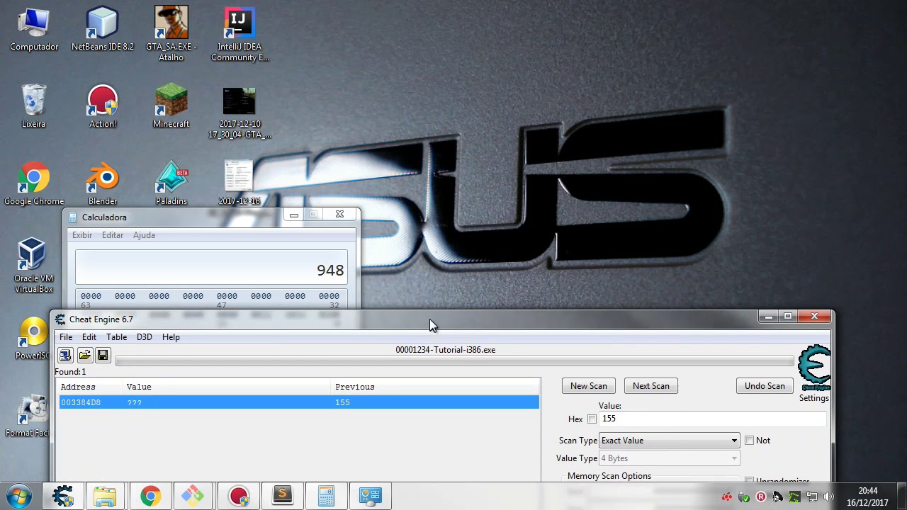 Cheat Engine Step 6 Resolvendo Usando Pointer Scanner Youtube