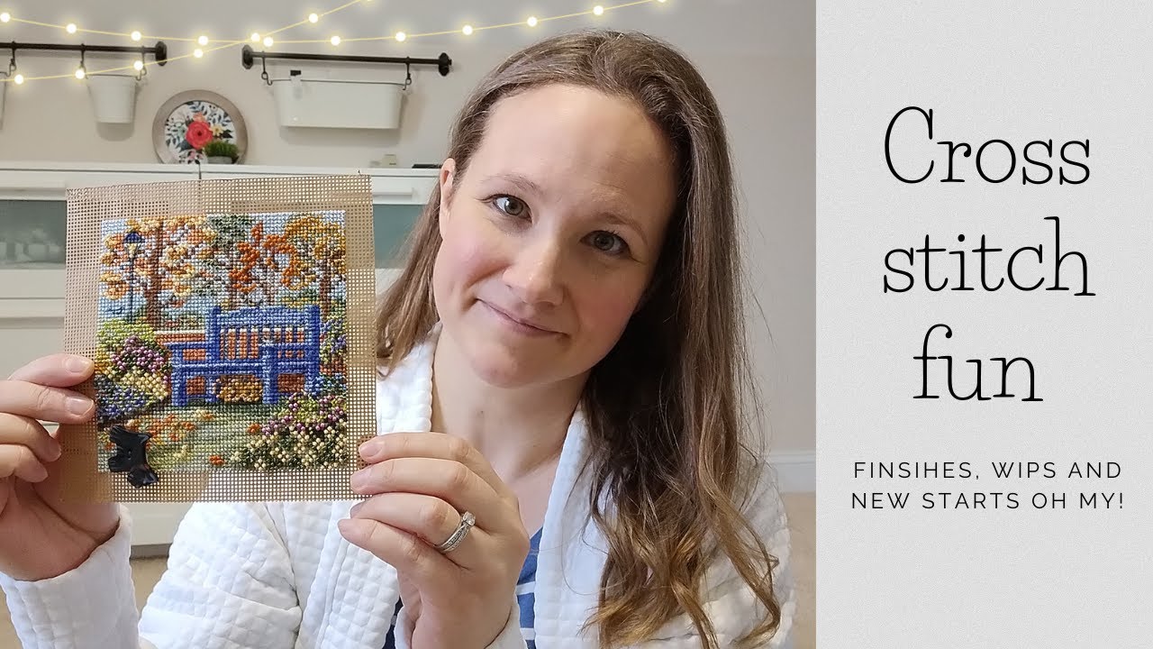 Cross Stitch Fun Wips New Starts Finishes And More On Today S