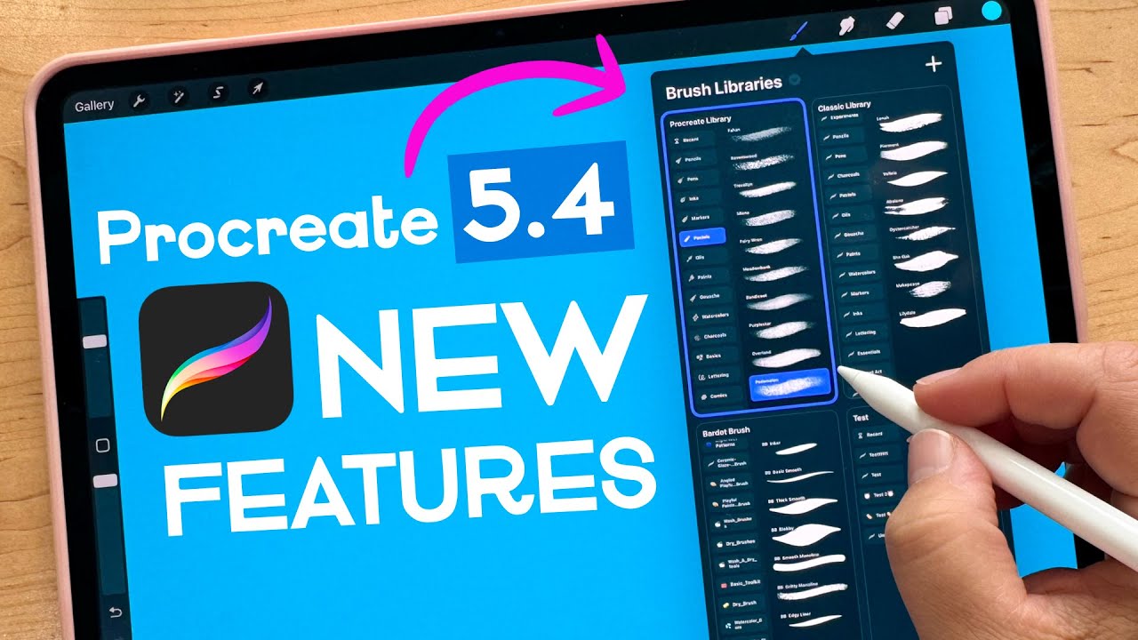 рџ њпёџ Whatвђ S New In Procreate 5 4 Let Me Show You Youtube