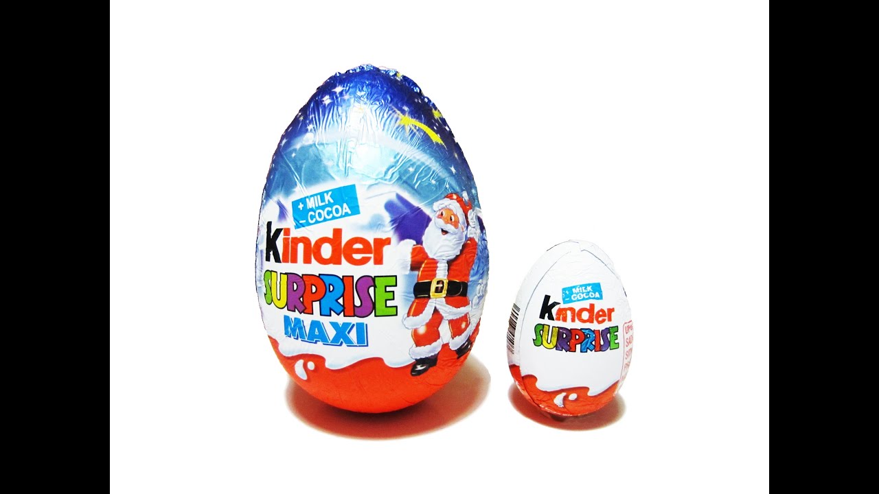 Kinder Maxi Surprise Egg Unboxing Youtube
