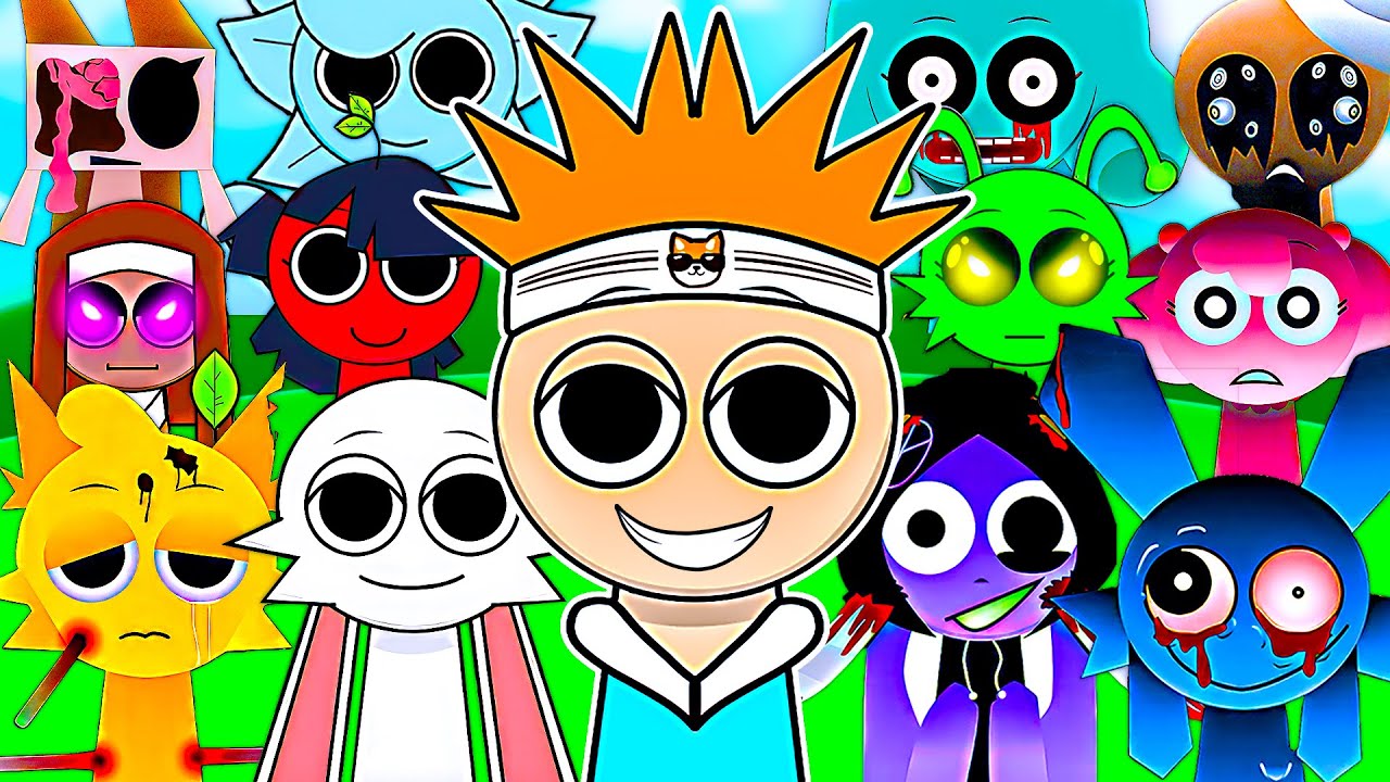 Sprunki But With New Secret Characters Youtube