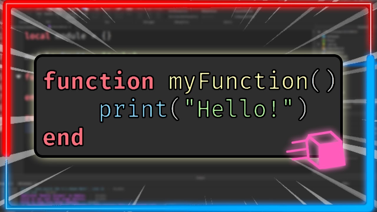 Learn Roblox Functions In 8 Minutes Youtube