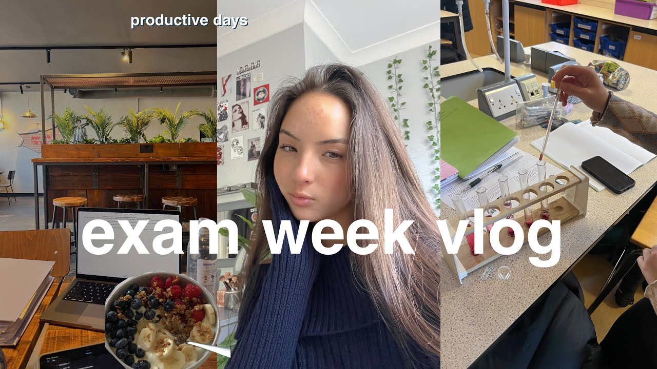 Study Vlogрџ ћ Exam Week Coffee Shops College Youtube