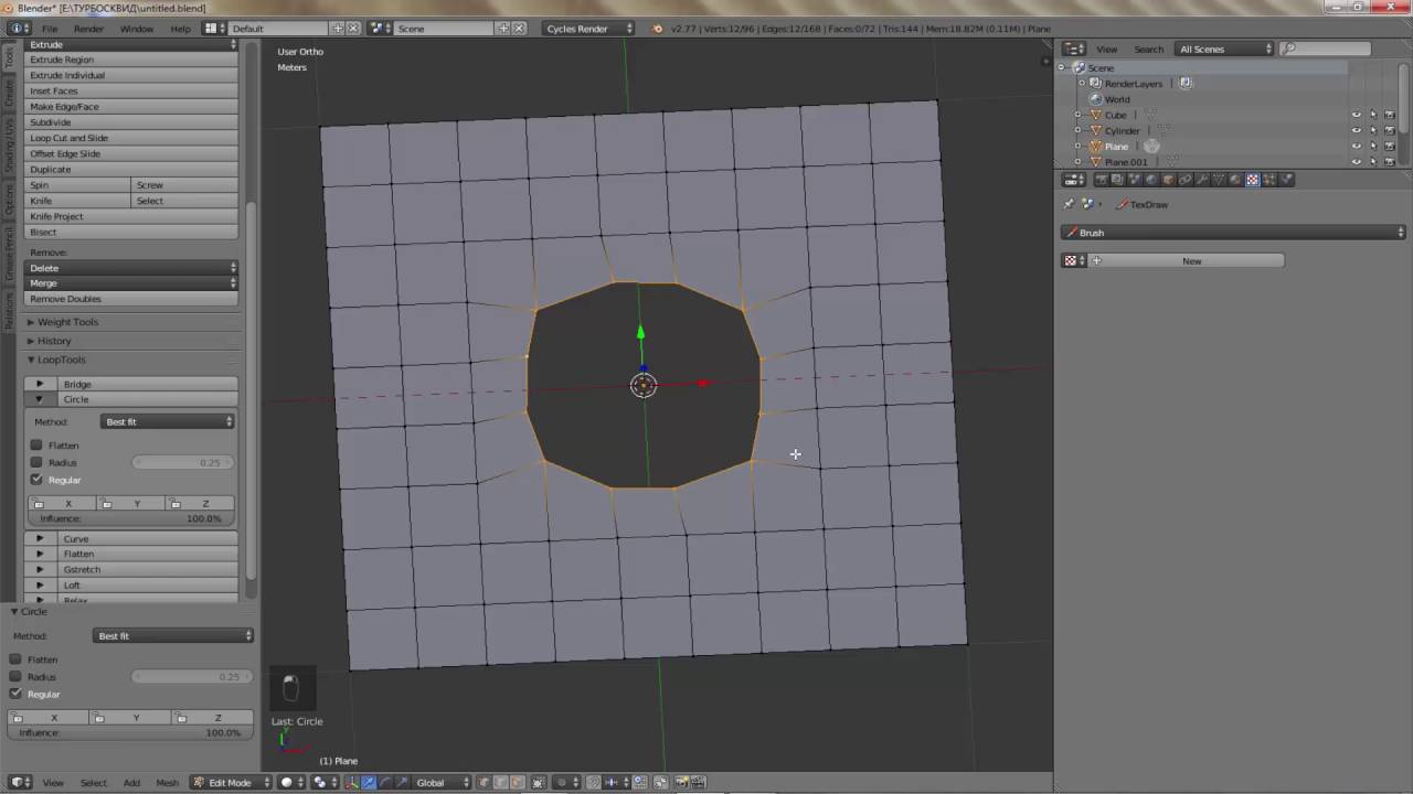 Blender Loop Tools Youtube