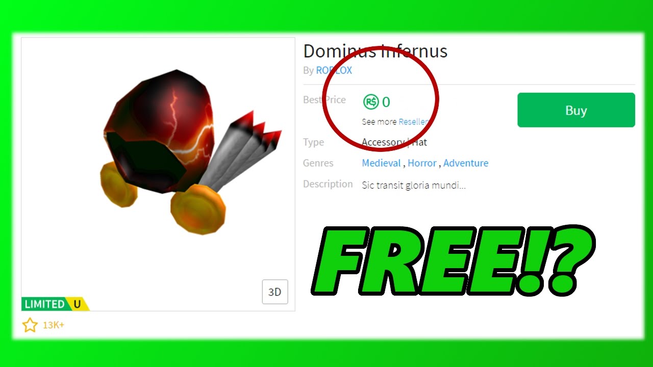 Getting A Free Dominus Youtube