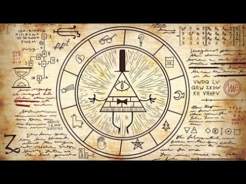 Gravity Falls Stan Vs Bill Cipher And Backwards Death Message Greek