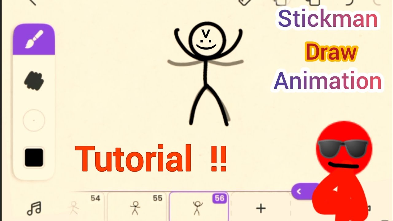 Stickman Draw Animation Tutorial рџ ґ Animation Meme рџ ґ Tutorials Youtube
