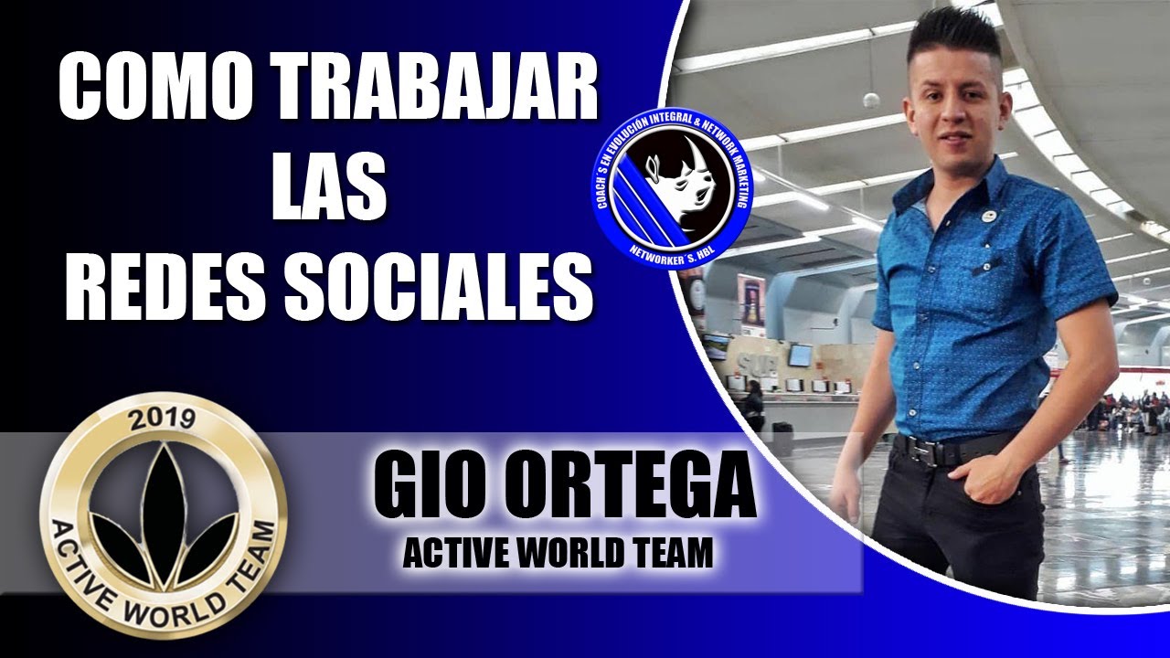 Gio Ortega Como Trabajar Las Redes Sociales Youtube