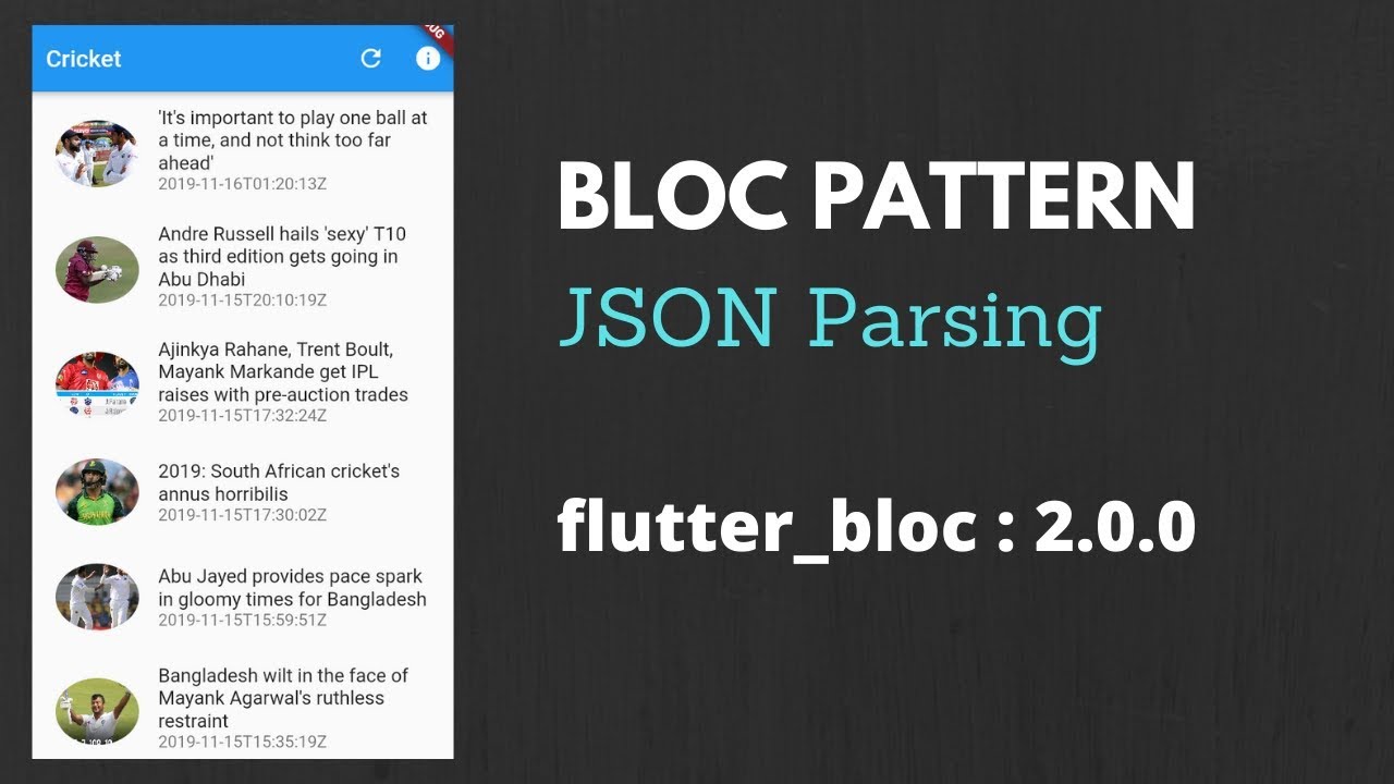 Bloc In Flutter Verysun