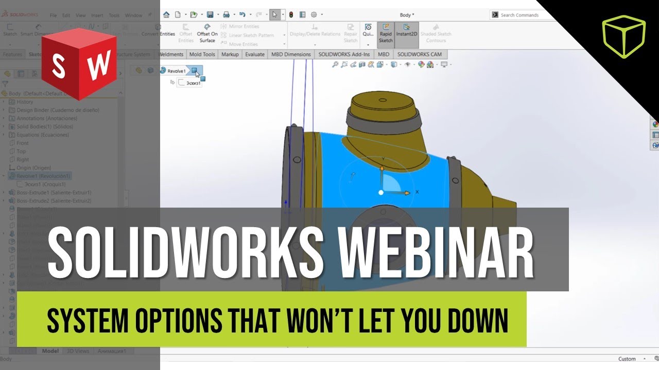 Goengineer Solidworks Webinar System Options That Won T Let You Down