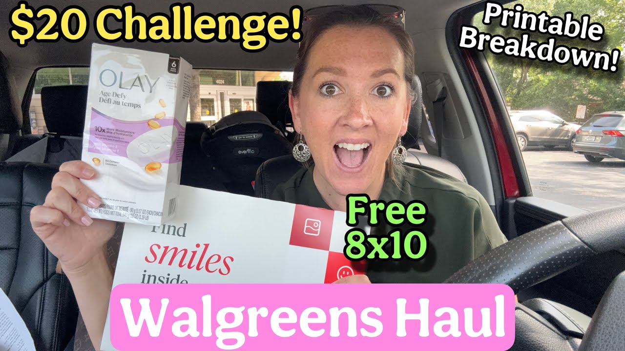 Walgreens Haul Easy 20 Challenge This Week Save 75 Using Digital