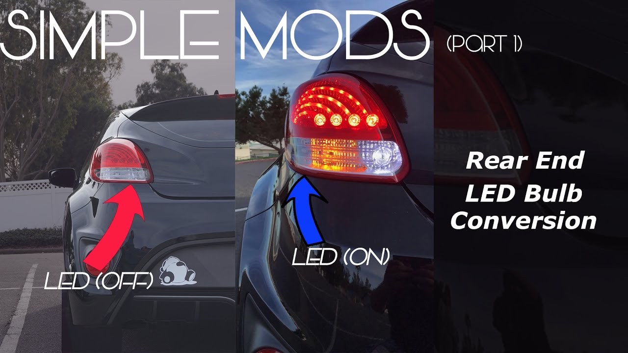 Tail Light Led Bulbs Simple Mods Youtube