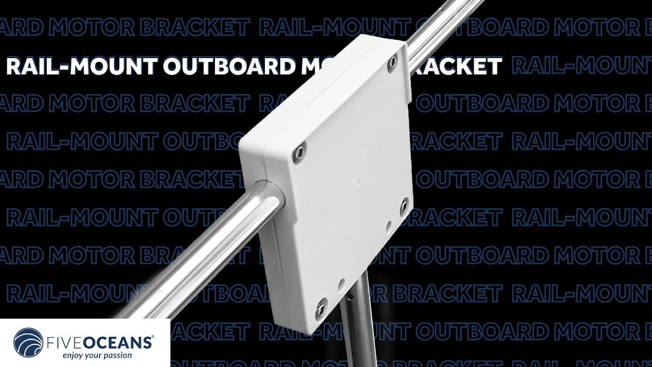 Fiveoceans Rail Mount Outboard Motor Bracket Unboxing Youtube