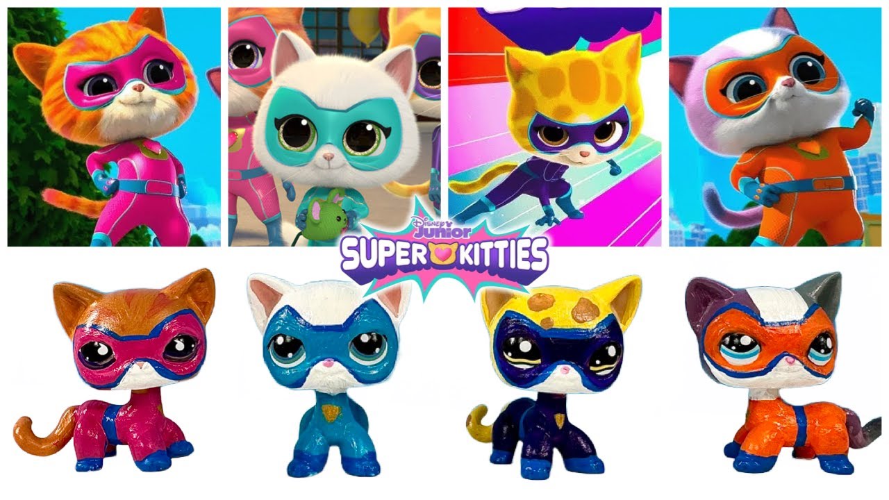 Superkitties Toys Disney Jr Diy Superkitties With Littlest Pet Shop