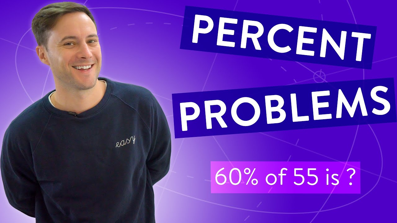 Solving Percent Problems Youtube