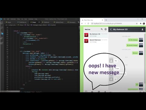 Scroll Down Automatically On The Last Message With Useref React In 5