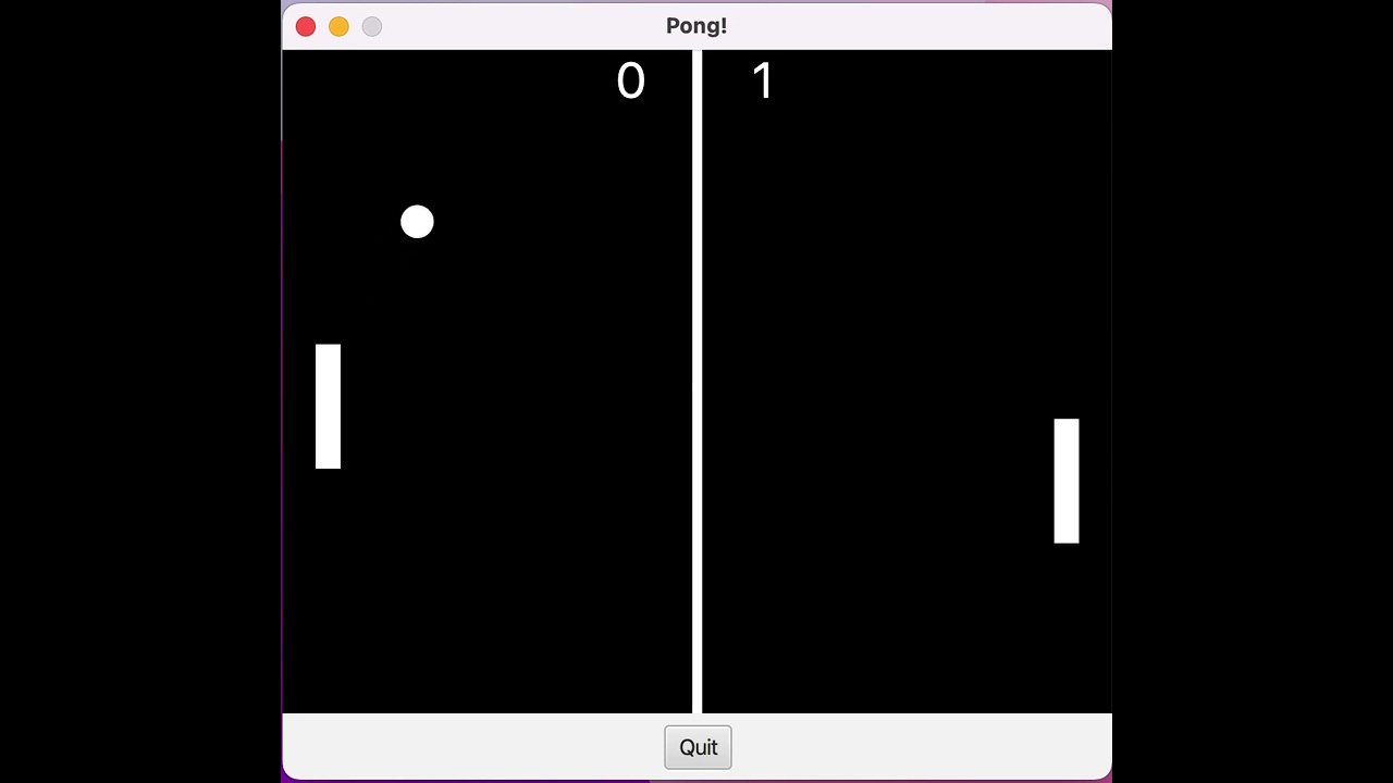 Pong Demo Youtube
