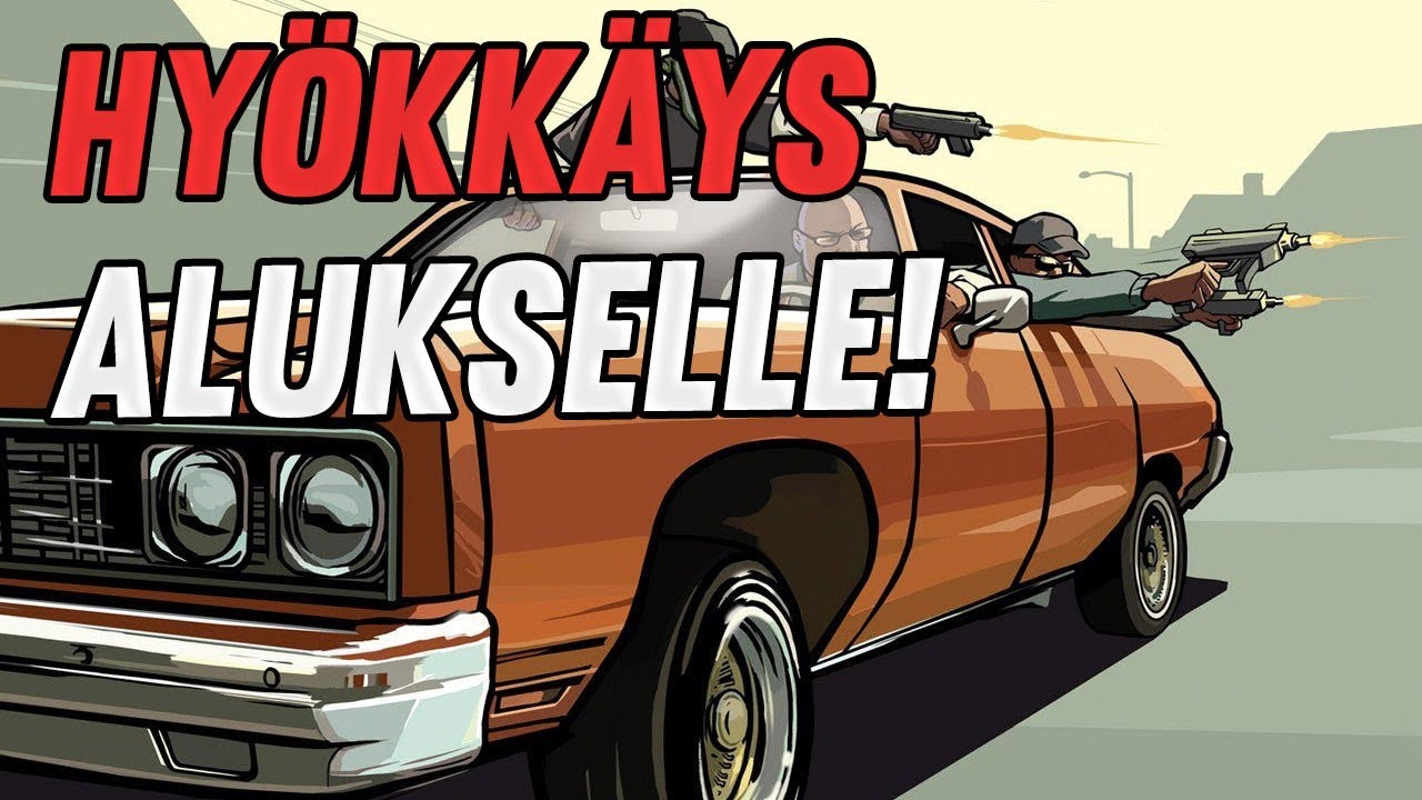 Gta San Andreas Hyökkäys Alukselle Youtube