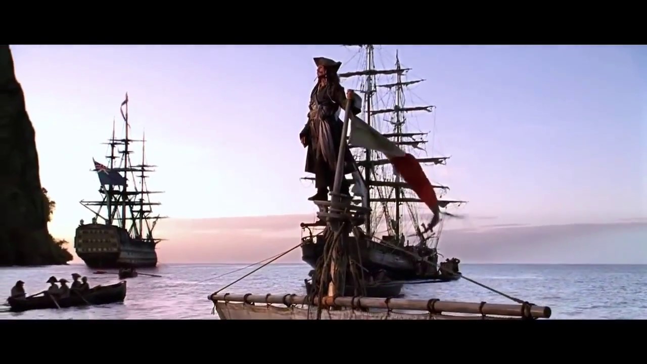 Captain Jack Sparrow Legendary First Appearance Intro Scene Pirates Of