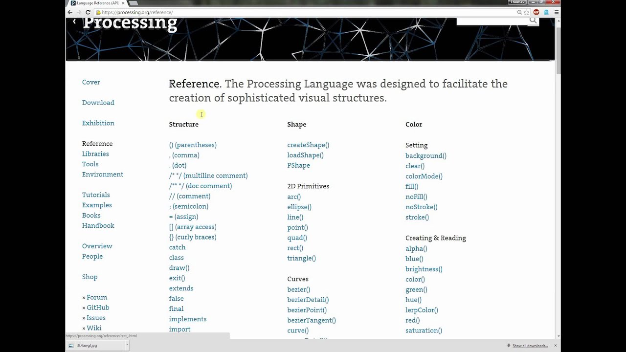 Processing Tutorial Lesson 3 Function Practice And Reference Youtube