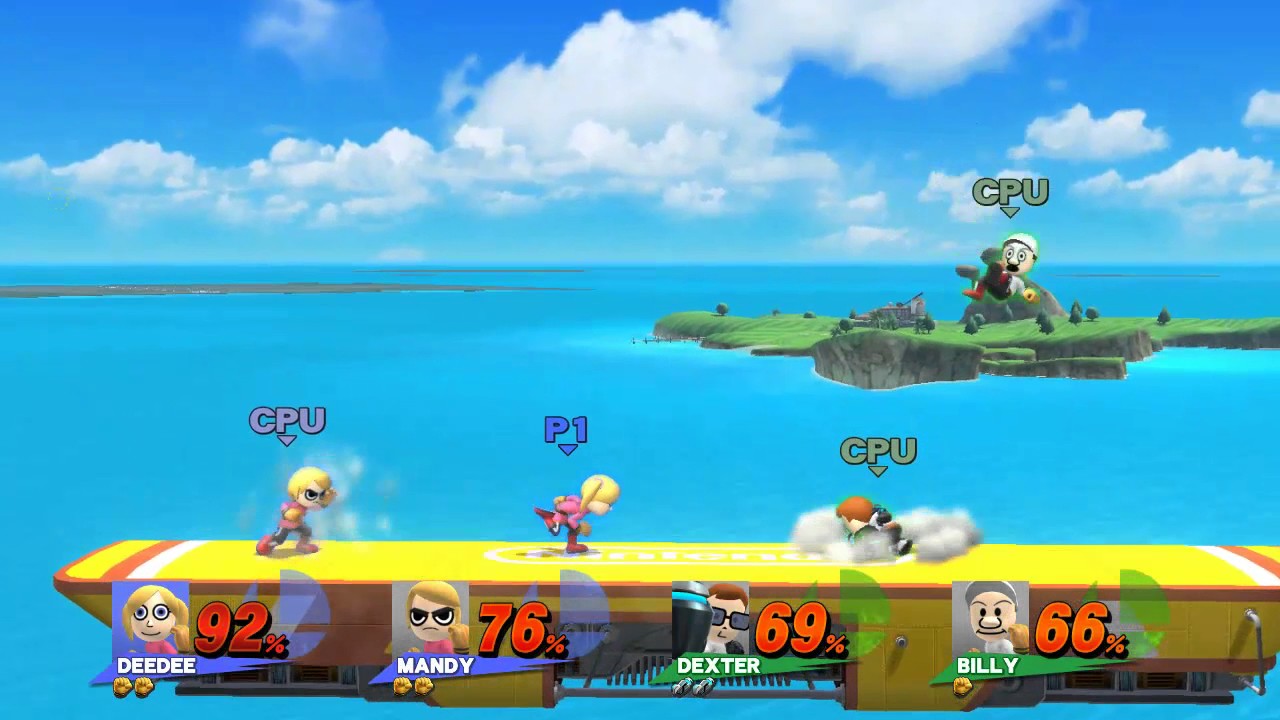 Ssb4 Deedee Mandy Vs Dexter Billy Youtube
