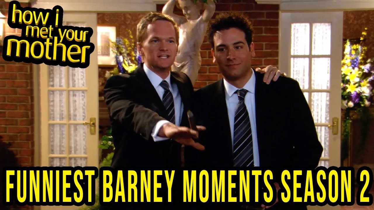 Best Barney Moment Each Episode Season 2 How I Met Your Mother Youtube