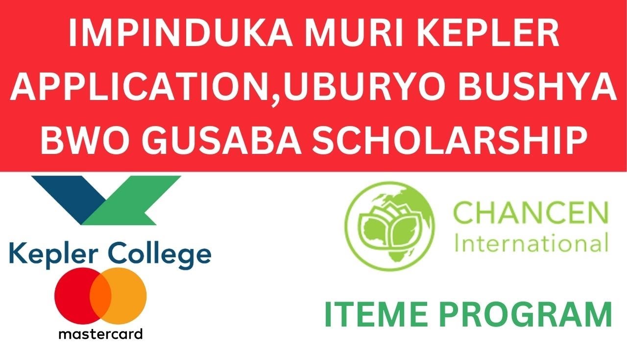 Call For Applications At Kepler College Dore Uko Wakora Application