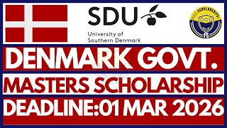 Government Of Denmark Scholarship 2026 Sdu Masters Scholarships How To ...