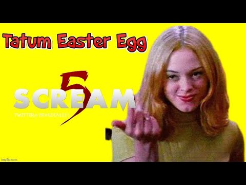 Tatum Riley Easter Egg In Scream 2022 Youtube