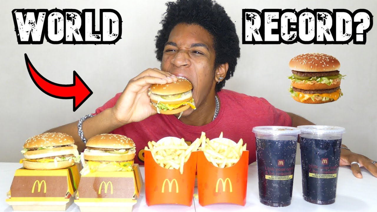 The Fastest Mcdonalds Big Mac Meal Challenge Youtube