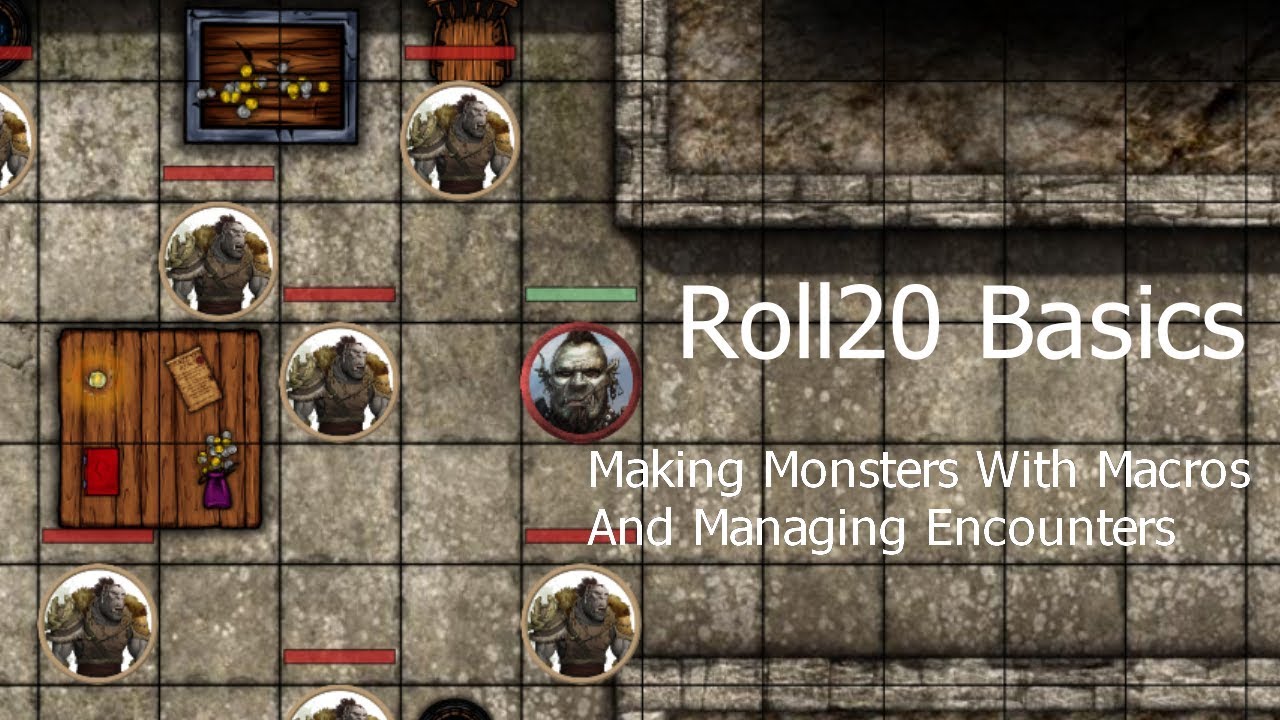 Roll20 Macro Templates