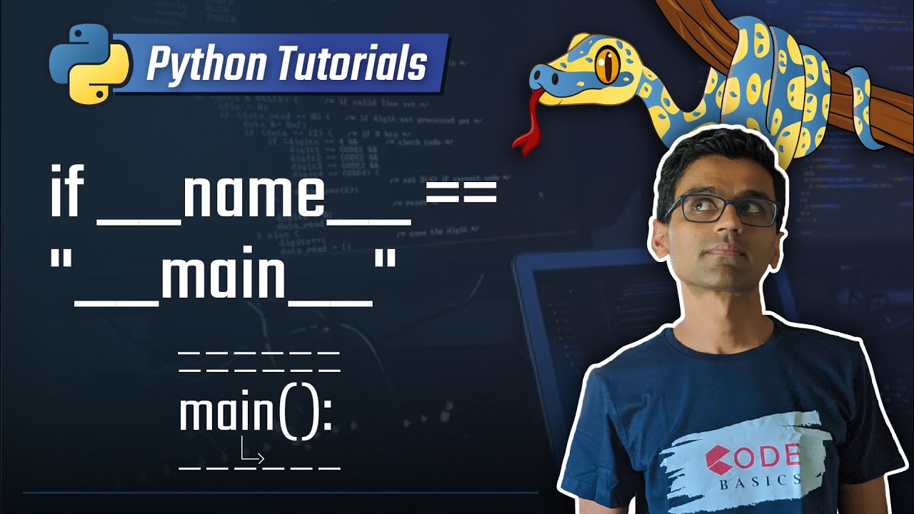 14 If Name Main Python 3 Programming Tutorials Youtube