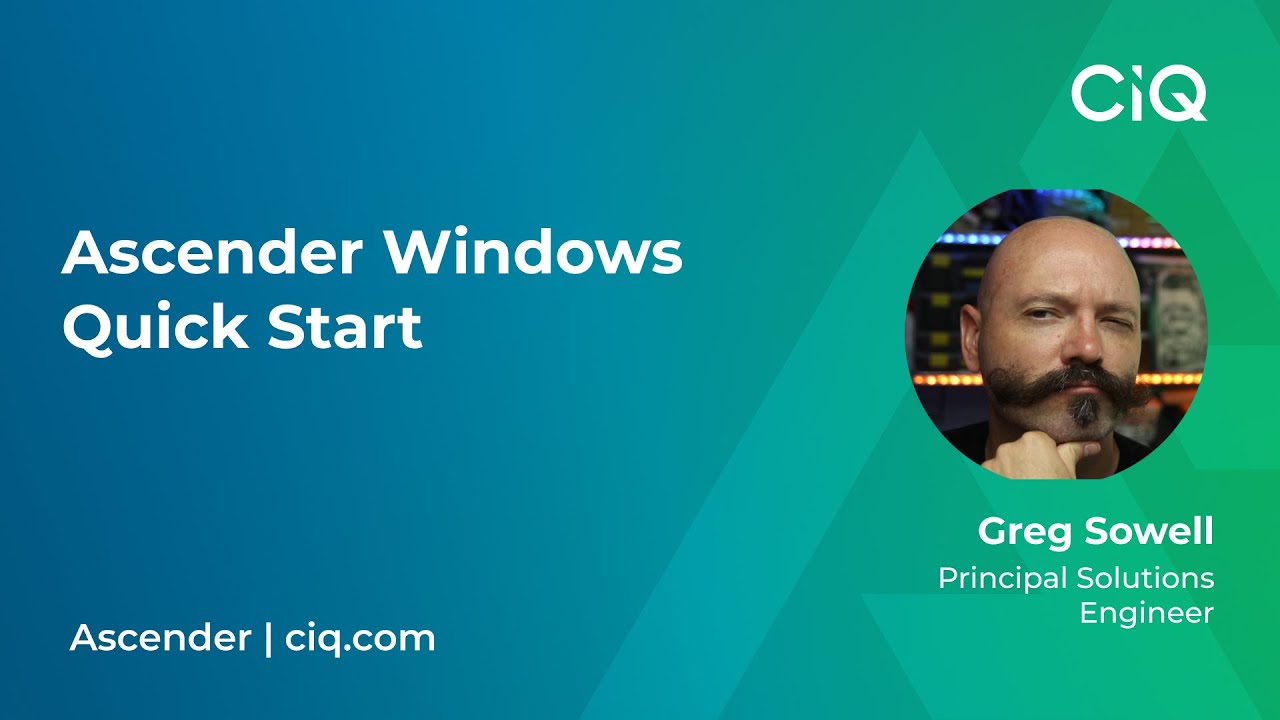 Ascender Windows Quick Start Youtube