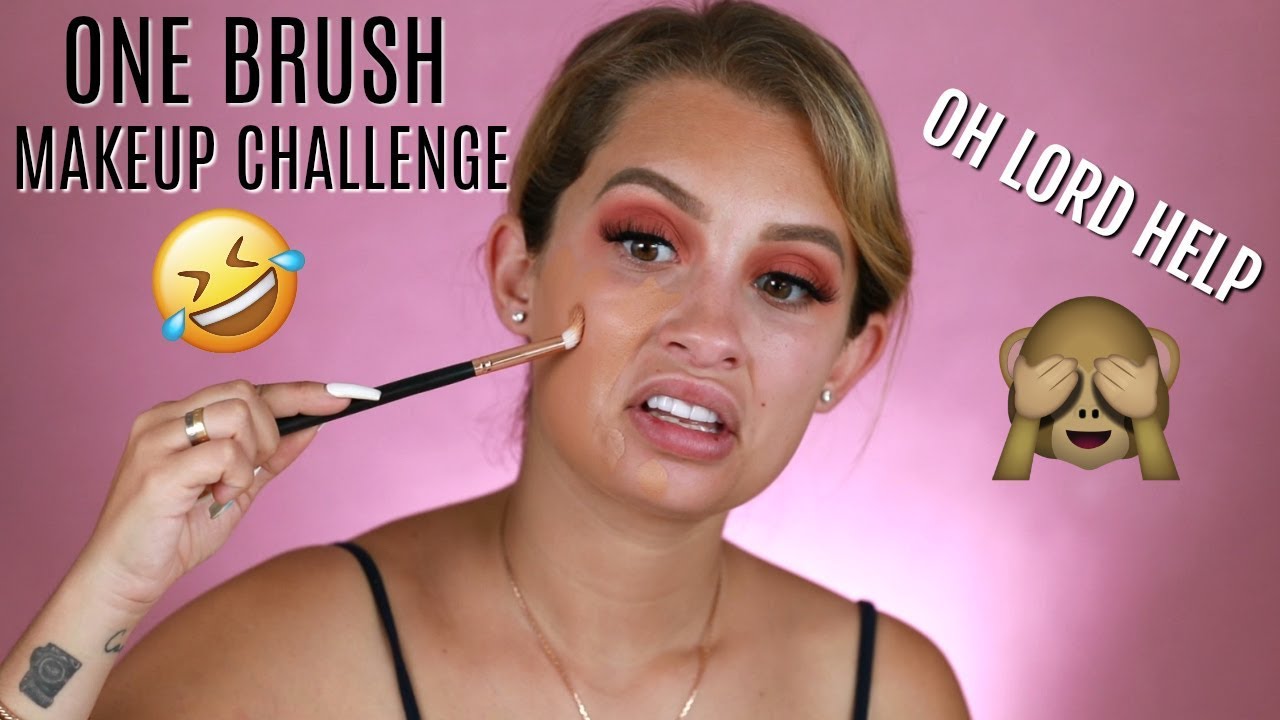 One Makeup Brush Challenge Saubhaya Makeup