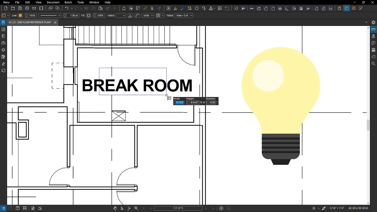 How To Sketch To Scale In Bluebeam Revu Youtube