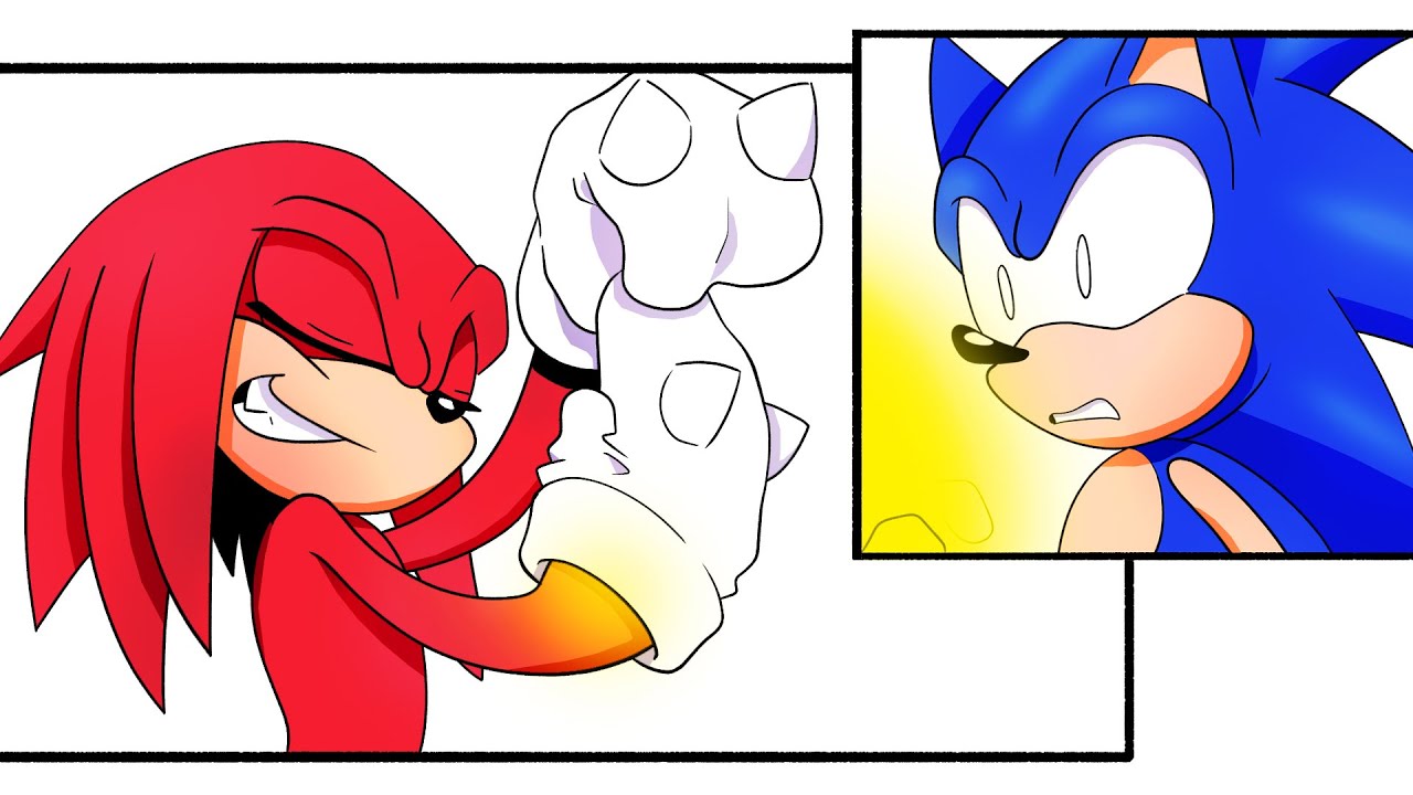 Under Knuckles Gloves Sonic Comic Dub Compilation Youtube